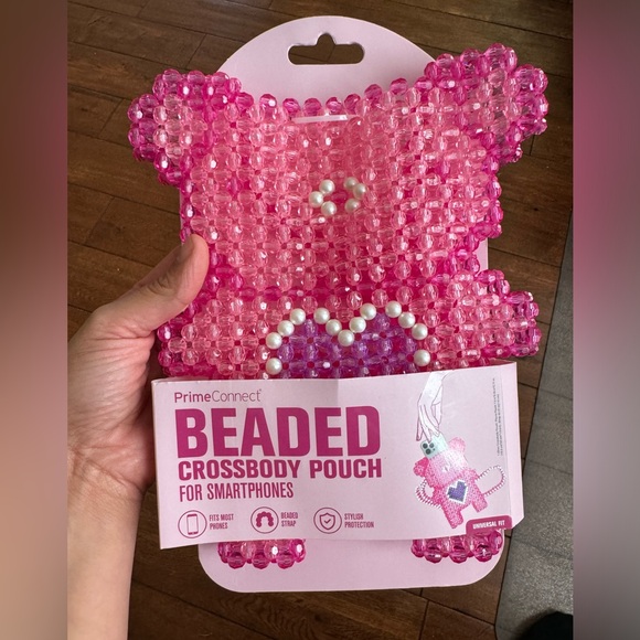 Bags | Beaded Gummy Bear Crossbody Pouch For Smartphones | Poshmark